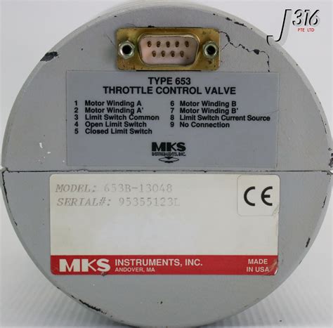 21664 Mks Type 653 Throttle Control Valve 653b 13048 J316gallery