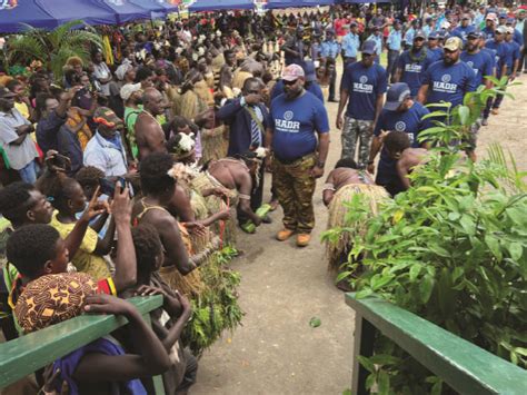 Pngdf On Historic Humanitarian Mission Post Courier