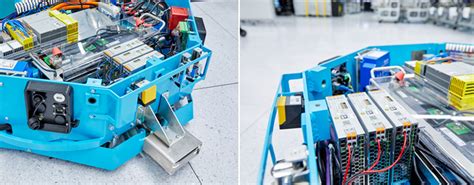 Loaded Blue And Just In Time Agv Solutions From Phoenix Contact Plcnext Technology Use Case