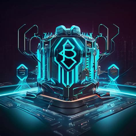 Premium Ai Image Global Network Blockchain 3d Illustration Neural