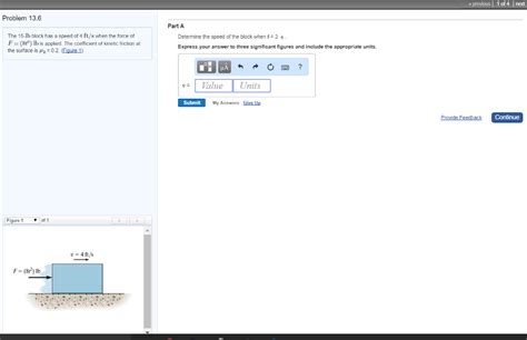 Solved E Previous 1 Of 4 Next Problem 13 6 Part A The Chegg Com