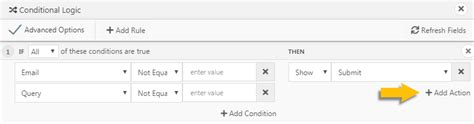 Conditional Logic NEX Forms