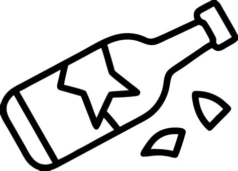 Exploding Glass Bottle With Dynamic Motion 60369791 Vector Art At Vecteezy