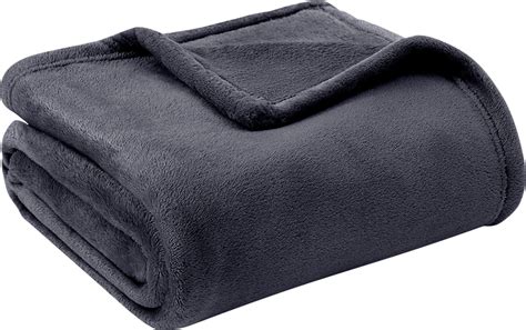 Плед покривало Koloco фліс 200х230 Темно сірий Ly4612 4820000004612 купити онлайн на Rozetka