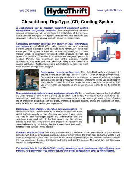 Closed Loop Dry Type CD Cooling System INSCO Group