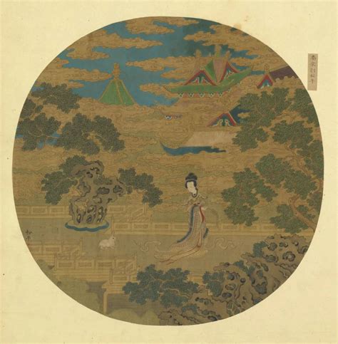 月色秋声，共赏古画中的最美嫦娥