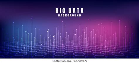 Visualization Large Amount Data Abstract Transformation Stock Vector Royalty Free 2161778371