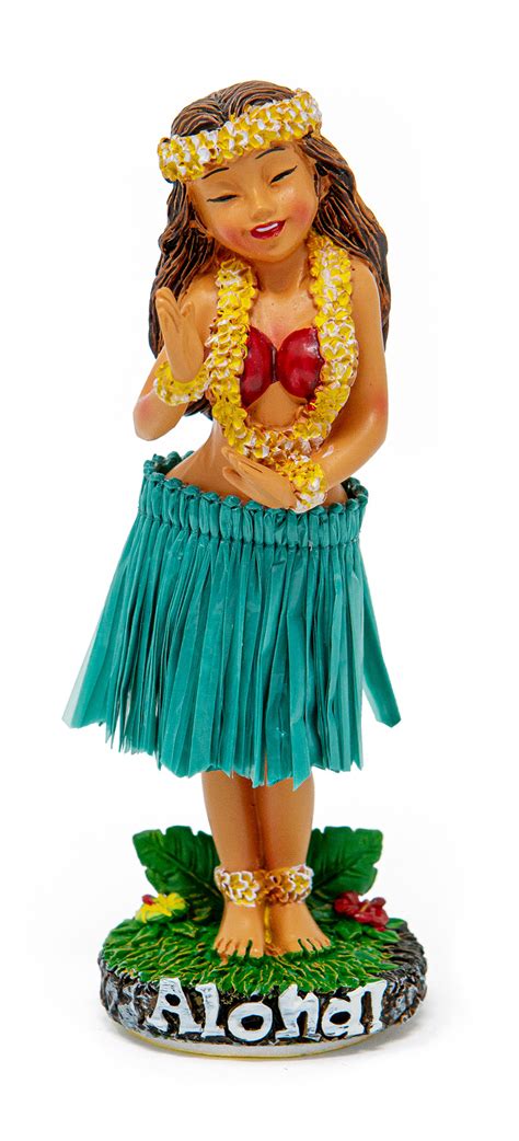 Mini Dashboard Hula Doll Dancer