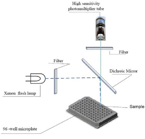 Schematic Plot Of The Varian Cary Eclipse Microplate Reader Accessory