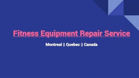 Ppt Medical Equipment Repair Service Powerpoint Presentation Free