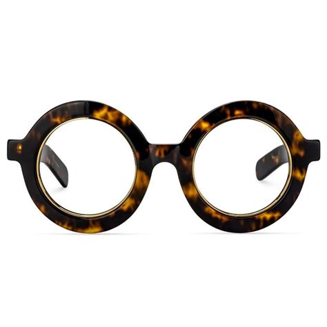 Skylar Retro Thick Round Blue Light Blocking Glasses For Women Men Etsy