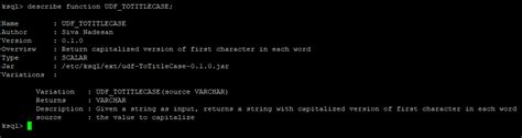 How To Create And Validate KsqlDB UDFs