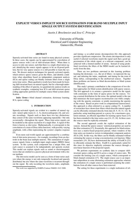pdf explicit versus implicit source estimation for blind multiple