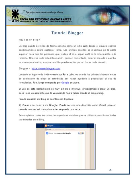 tutorial blogger descargar gratis pdf blog ciberespacio