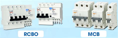 MCB Vs RCBO What S The Difference