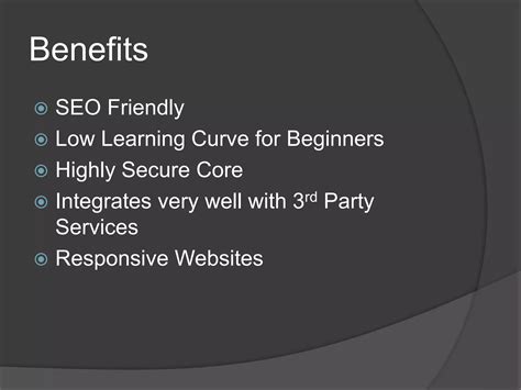 Why Choose Wordpress Ppt