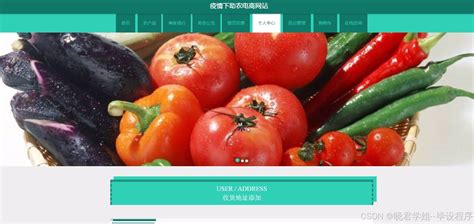 基于nodejsvue疫情下助农电商网站 开题源码程序论文 计算机毕业设计 Csdn博客