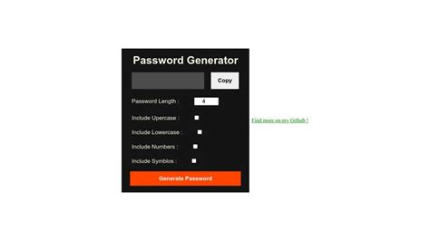 Password Generator With Vanilla Javascript 100daysofcode Day13