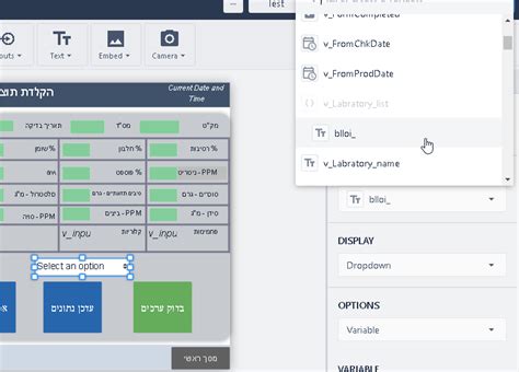 using dropdown widget with tulip table values tulip community