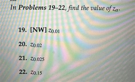 Solved In Problems Find The Value Of Chegg Com