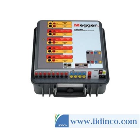 multi phase relay test system megger smrt410d chuyên thiết bị