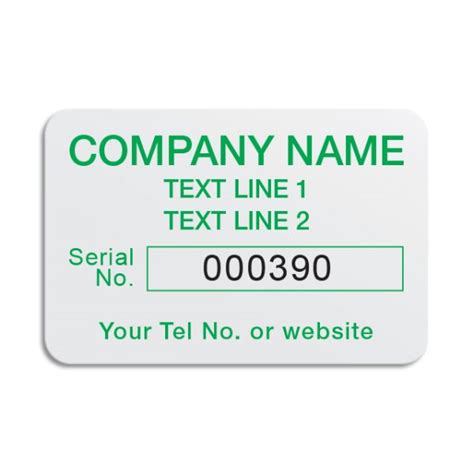 Serial Number Labels GSM Online Label Sales