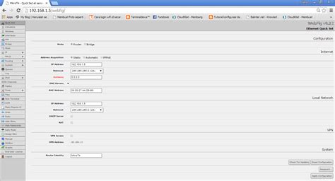 Lab Remote Mikrotik Via WinBox Telnet PuTTY Dan WebFig SenoW