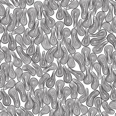 Seamless Monochrome Pattern Stock Vector Illustration Of Smooth