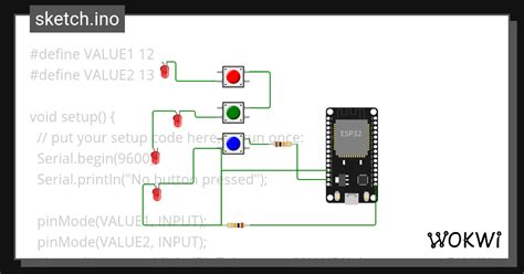 Binaries Buttons Wokwi Esp32 Stm32 Arduino Simulator