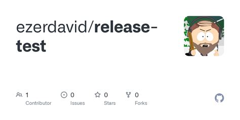 Github Ezerdavidrelease Test