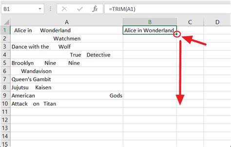 How To Use TRIM Function In Excel