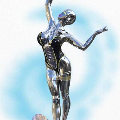 Sexy Robots D Render RenderHub Gallery