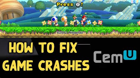 Super Mario 3d World Cemu Crash Fix Lindapar