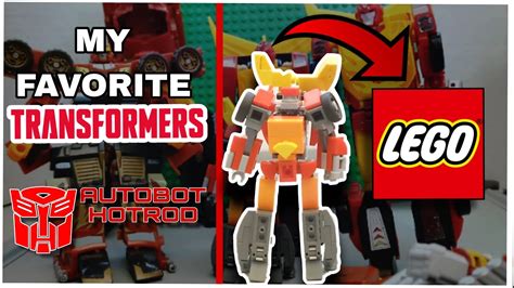 Mini Lego Transformers Hot Rod Youtube