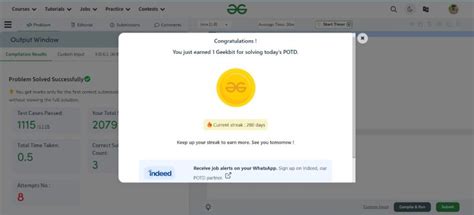 Ashok Reddy Cheluri On Linkedin Day280 Potd Geeksforgeeks Problemoftheday Dsachallenge