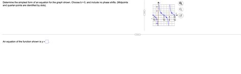 Solved Determine The Simplest Form Of An Equation For The