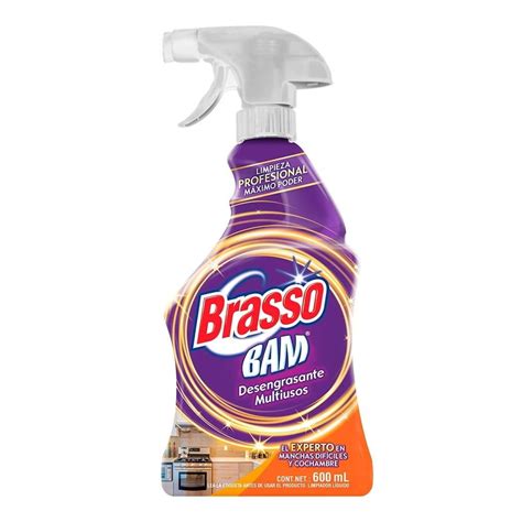 Desengrasante Multiusos Brasso Bam Trigger 600 Ml Walmart En Línea