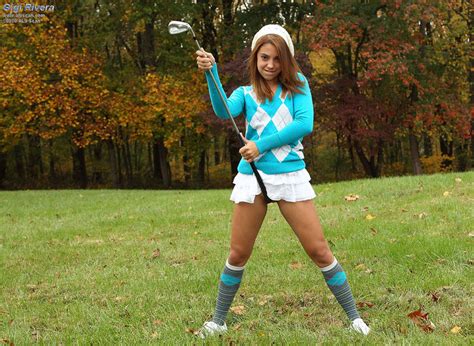 Gigi Rivera Rams Golf Club Deep Before Stri Xxx Dessert Picture 3