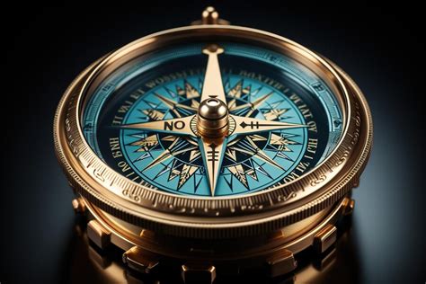 Compass Vector Illustration Of A High Quality Compass Isolated On White