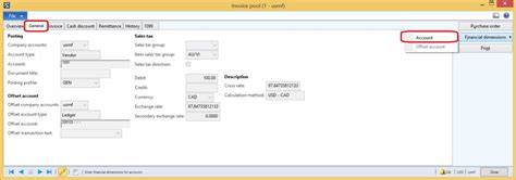 How To Enable The Financial Dimensions Button For Invoice Pools In Dynamics AX Stoneridge Software