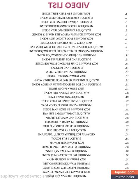 Ebony Mystique Aka Ebonygoddessmystique Nude Leaks Onlyfans Photo Faponic