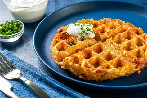 Loaded Potato Waffles Recipe The Washington Post
