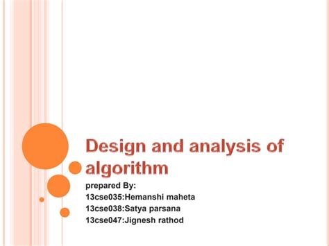 Depth First Search Dfs Pptx