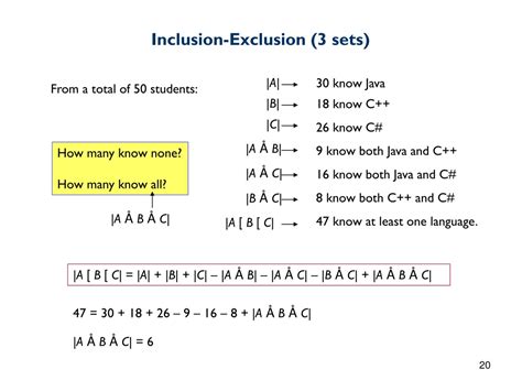 Ppt Binomial Coefficients And Inclusion Exclusion Principle Explained Powerpoint Presentation