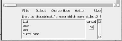 The Scene Of Inputing The Relation Among The Objects Download Scientific Diagram
