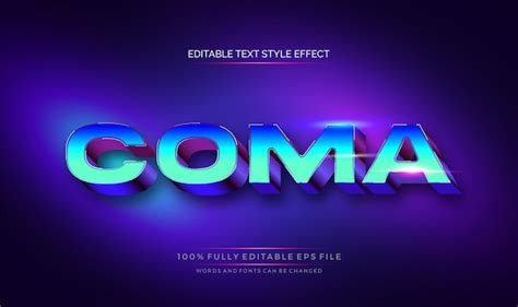 Premium Vector Modern Editable Text Effect Vibrant Modern Color Shiny