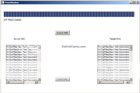 Wpf 40 Progress Bar Control Using Dispatcher Thread Dotnetcurry
