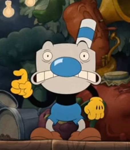 Scared Mugman Blank Template Imgflip