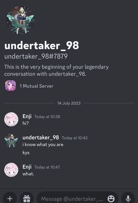 Enji 3 Vtuber ʚ｡˃ ᵕ ˂ ɞ On Twitter Yeah Dont Be Like That Person They Sent Me A