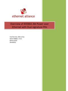 Overview Of IEEE Bt Power Over Ethernet With Dual Overview Of Ieee Bt Power Over